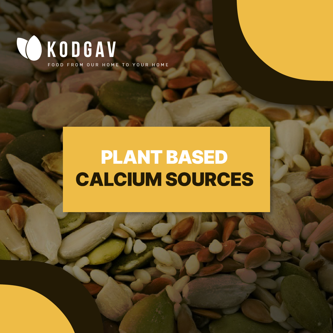 Plant-based calcium sources